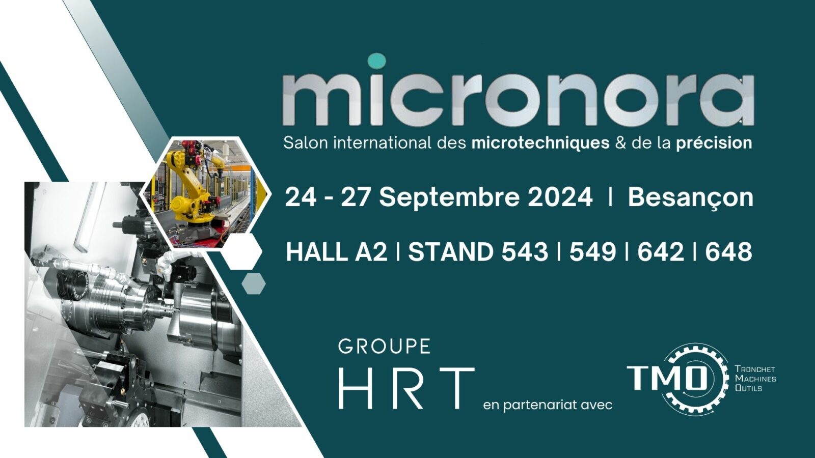 Le Groupe HRT au salon Micronora 2024 : Innovation industrielle au ...